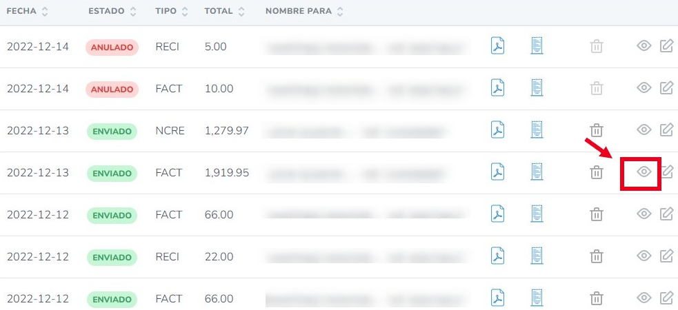 Generar Notas de Crédito – PLEXapps de CARI Latinoamérica