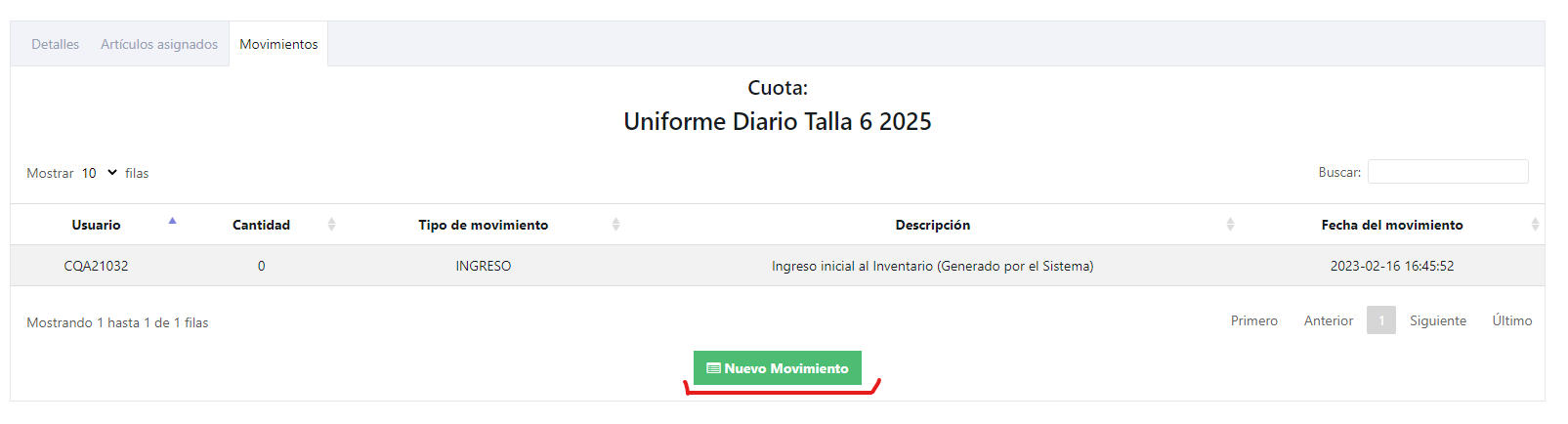 Inventarios – PLEXapps de CARI Latinoamérica
