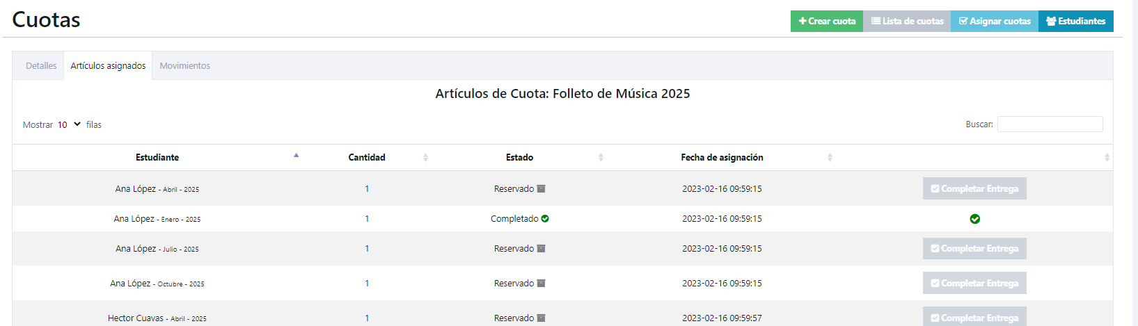 Inventarios – PLEXapps de CARI Latinoamérica
